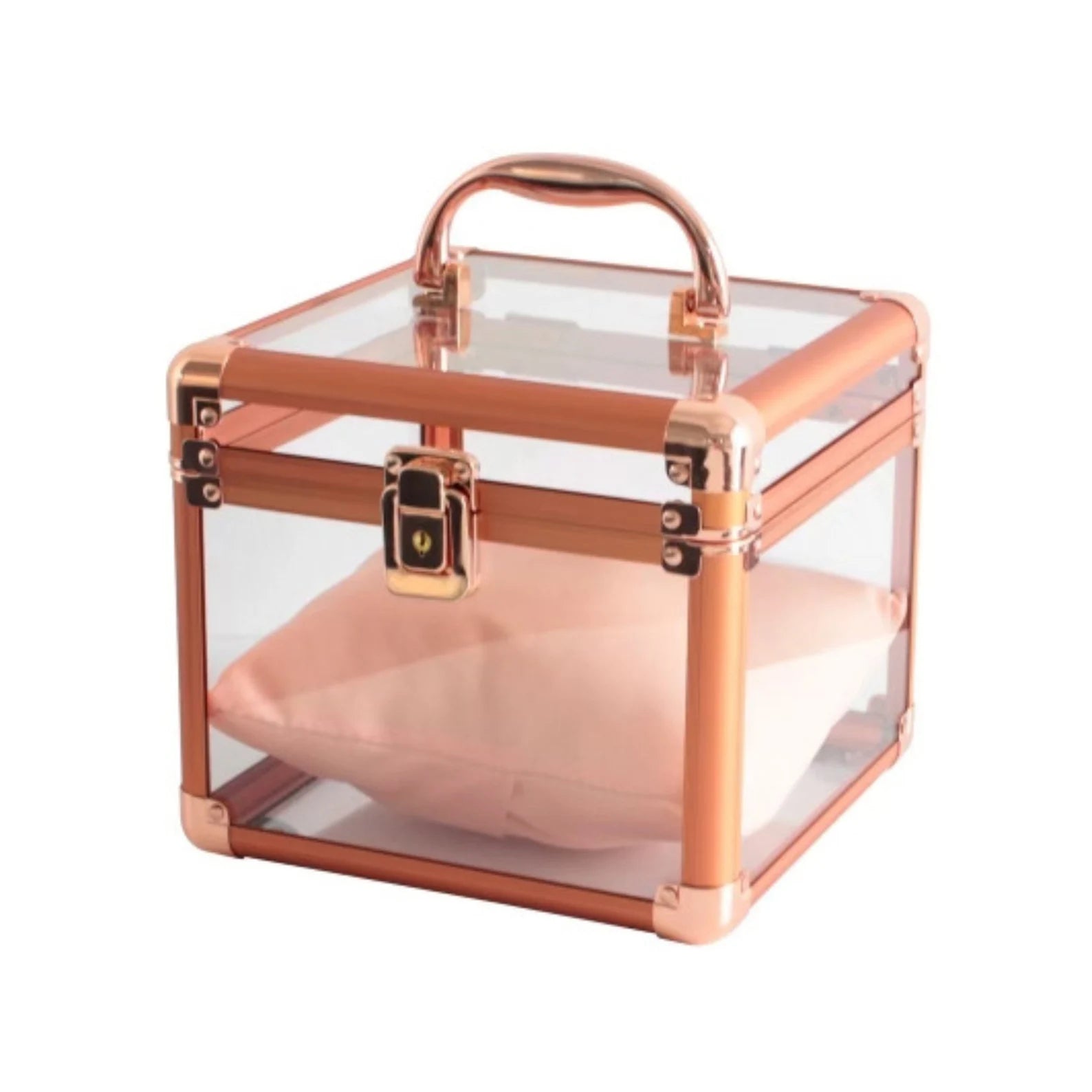 Rose Gold Mini Crown Box